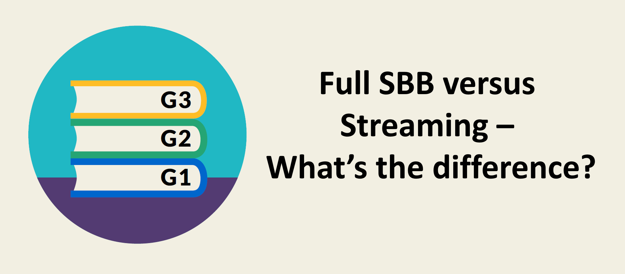 Full Subject-Based Banding versus Streaming – what’s the difference?